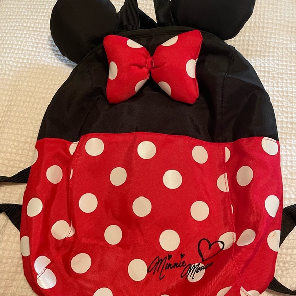 Disney | Bags | Minnie Mouse Large Back Pack | Poshmark